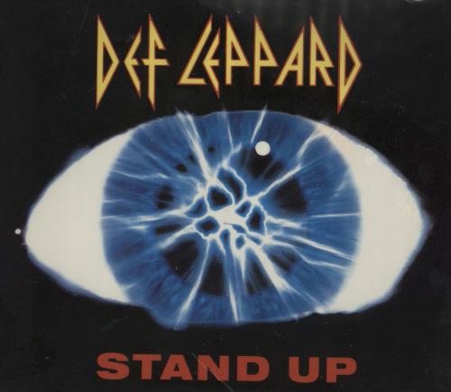 Def Leppard Stand Up [Kick Love Into Motion] - Sealed French Promo CD ...